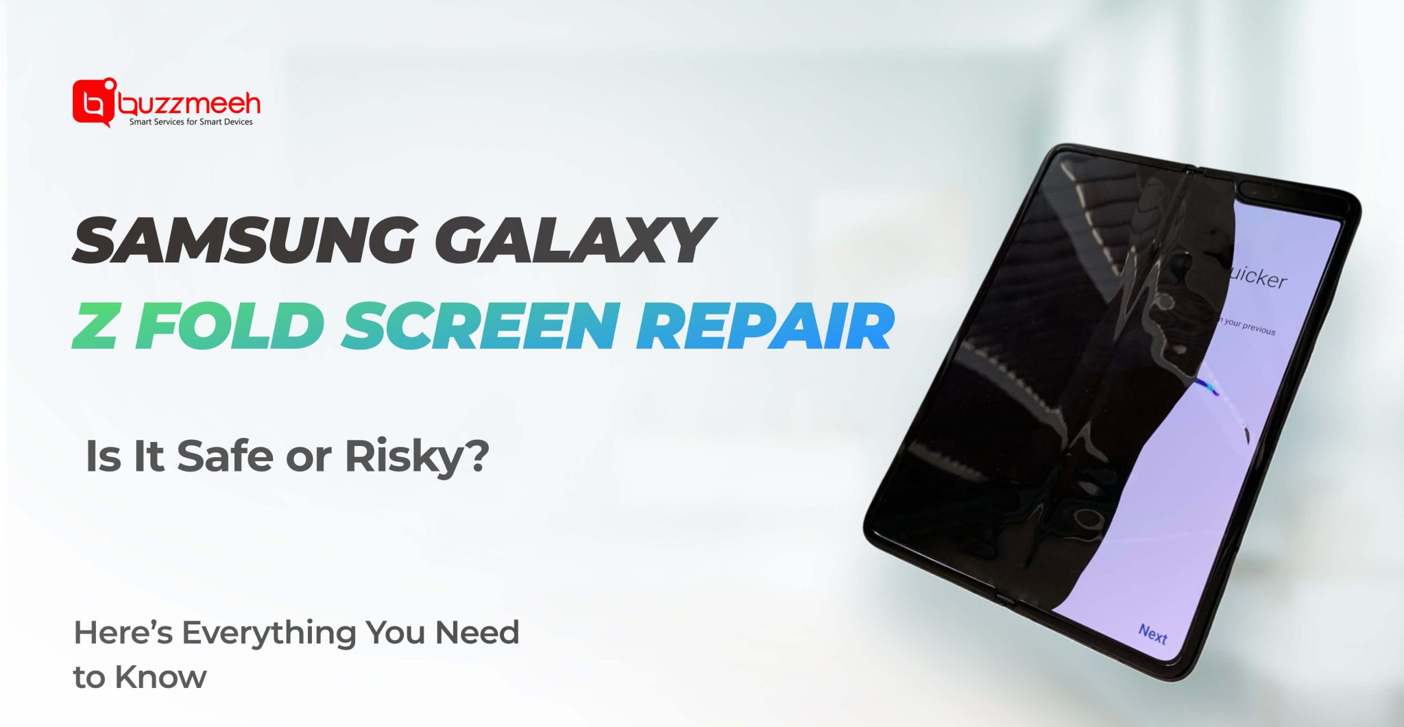 Samsung Galaxy Z Fold Screen Repair: Is It Safe or Risky?