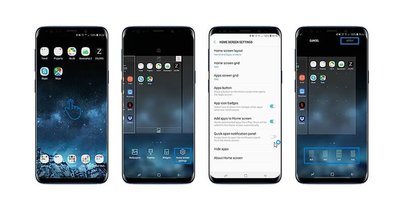 The Art of Samsung Phone Customization: Showcasing Unique Home Screen ...